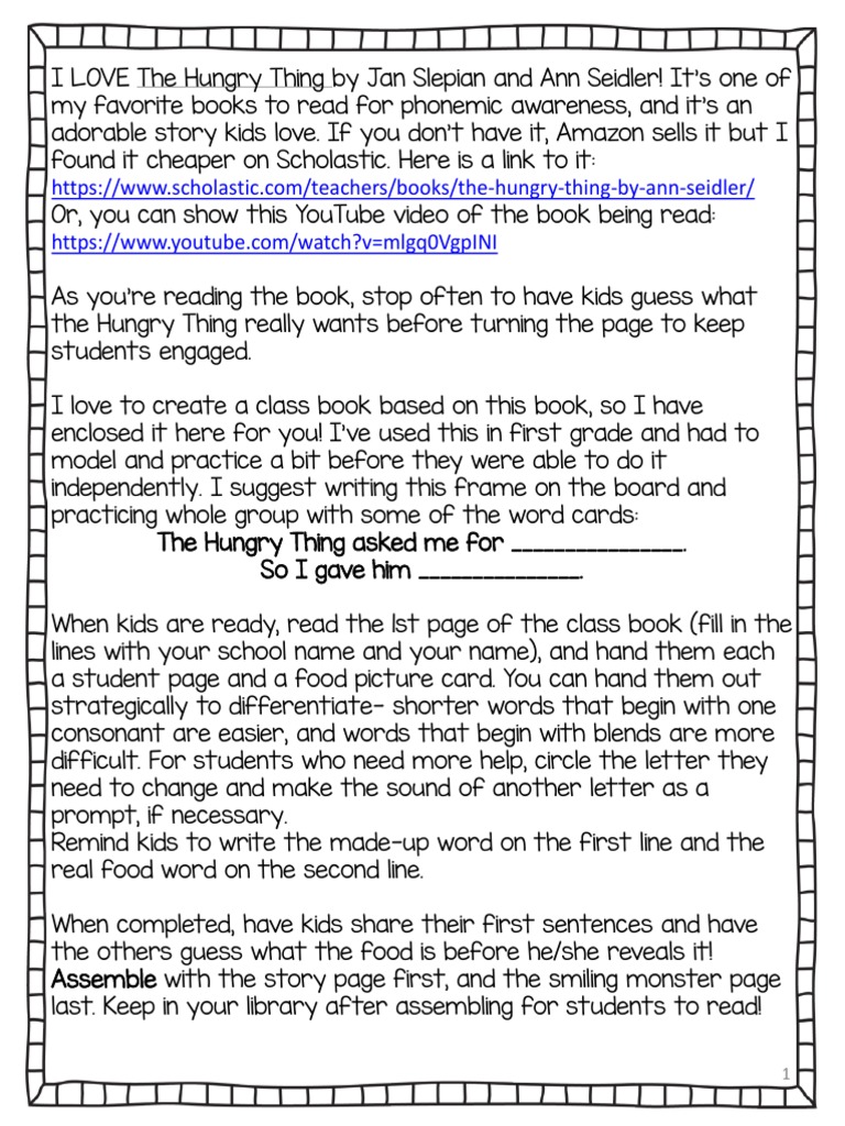 Hungry Thing | PDF | Cuisine | Foods