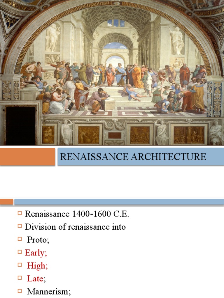 MODULE 4 - High Renaissance | PDF | Renaissance | Column