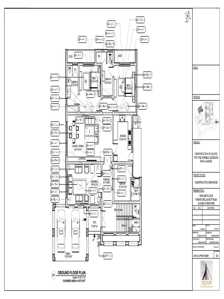 Loose Furniture Layout Plan | PDF