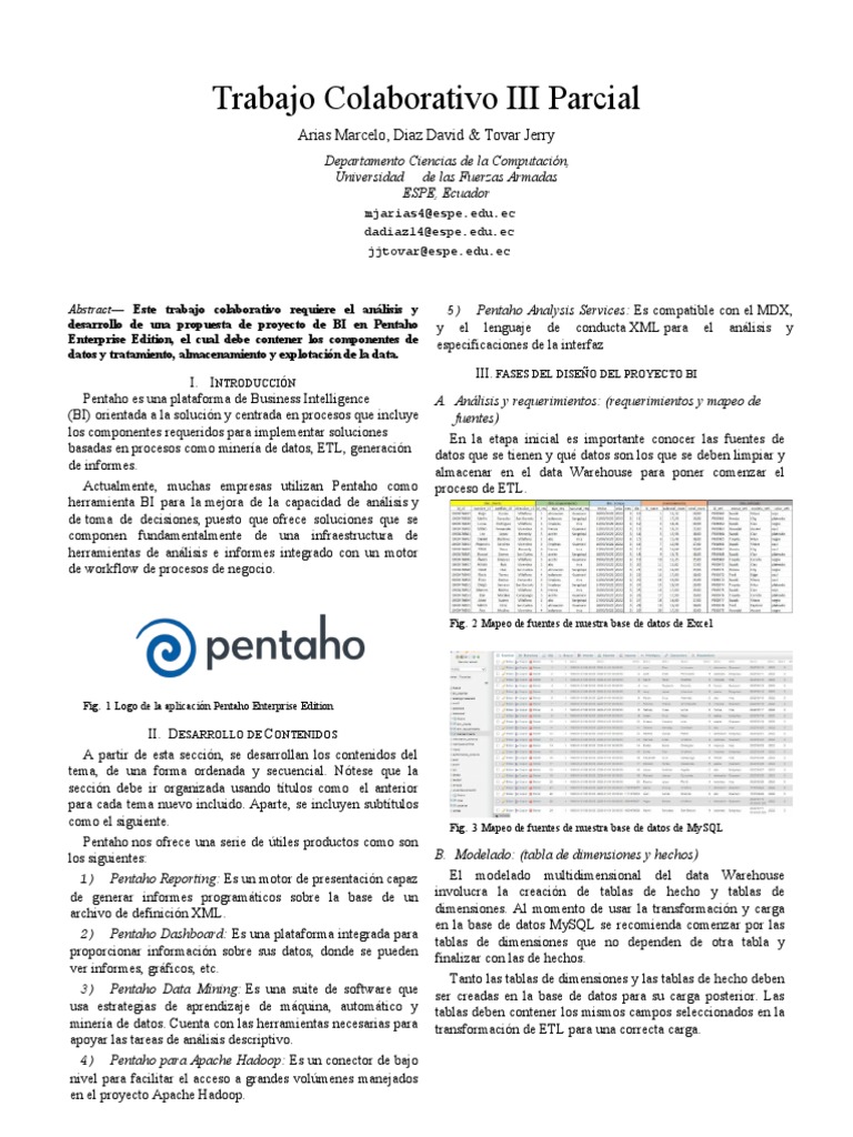 Formato IEEE | PDF | Bases de datos | Mi sql