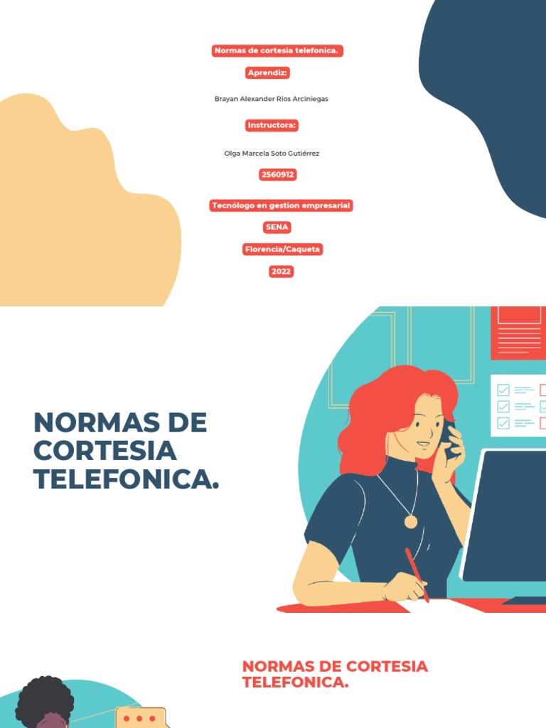 Normas de Cortesía Telefónica | PDF | Archivo de computadora | Documento
