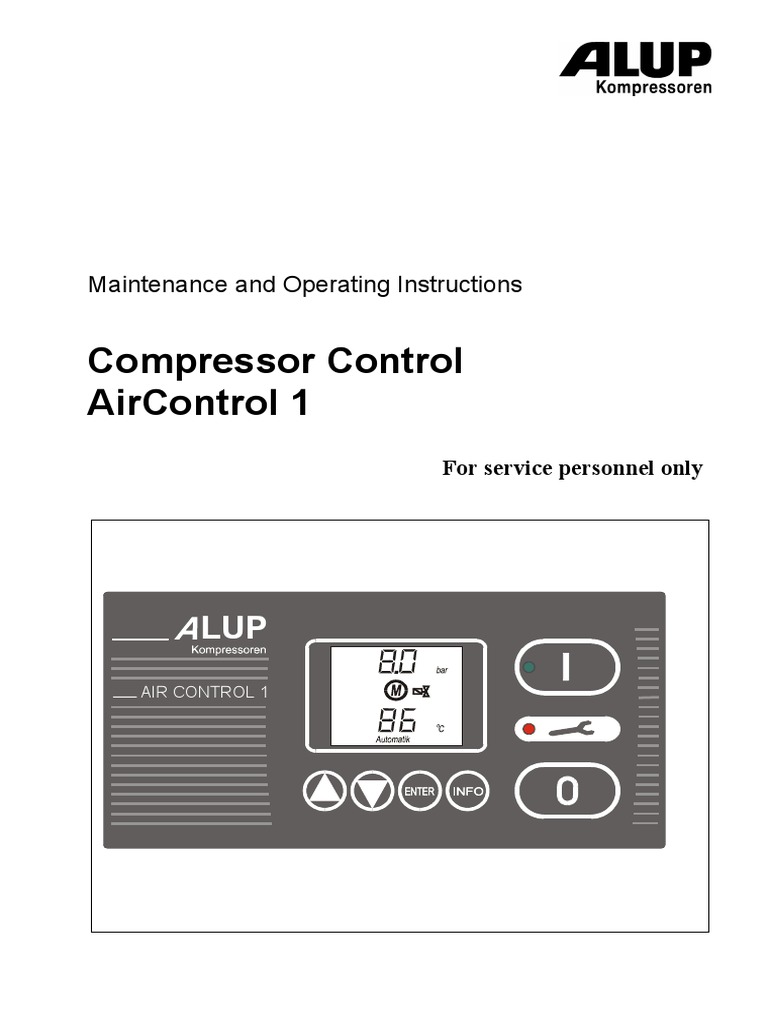 AirControl 1 Maintenance Manual | PDF | Relay | Electrical Connector