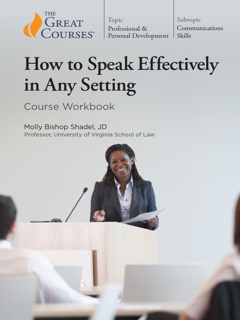 How To Speak Effectively in Any Setting | Download Free PDF | Public ...