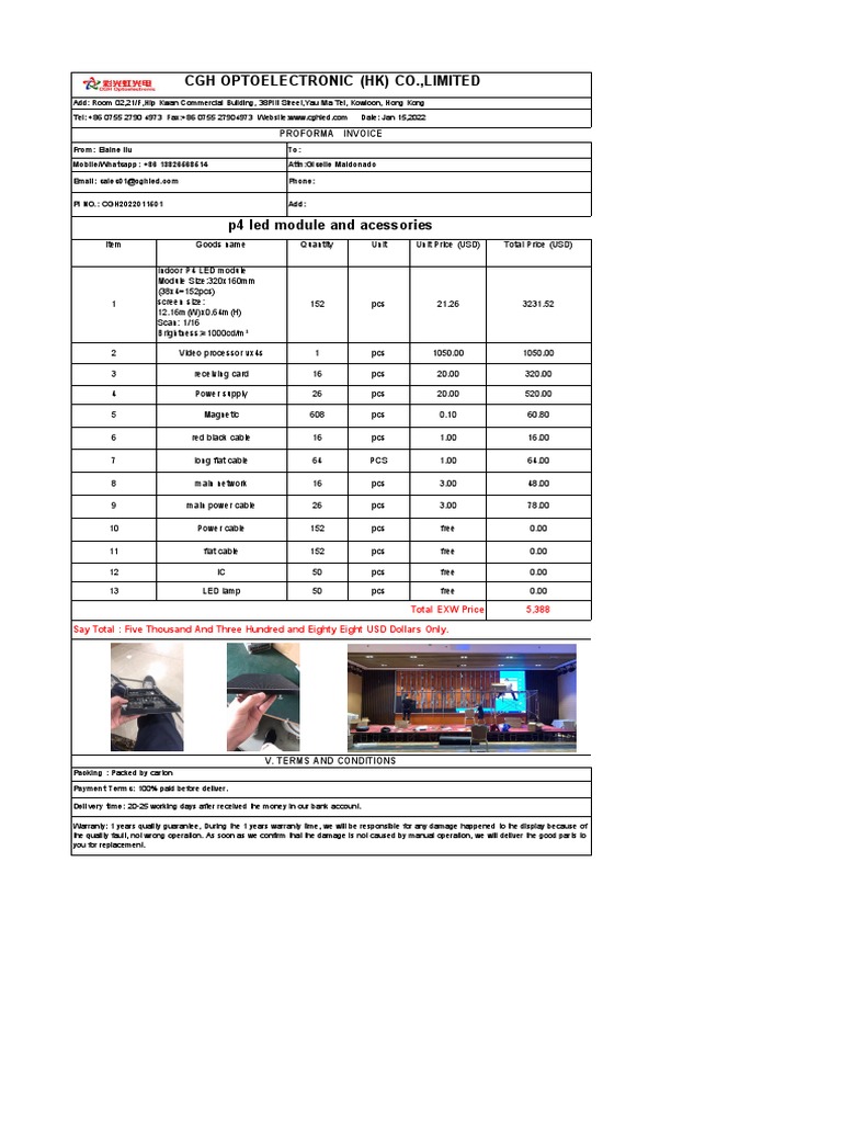 p4 Led Module PI | PDF | Personal Computers | Computer Hardware