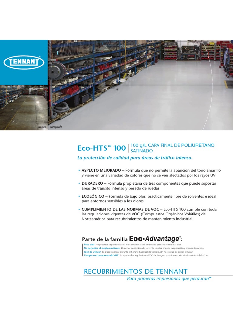 Hts 100 Folleto | PDF | Solvente | Química