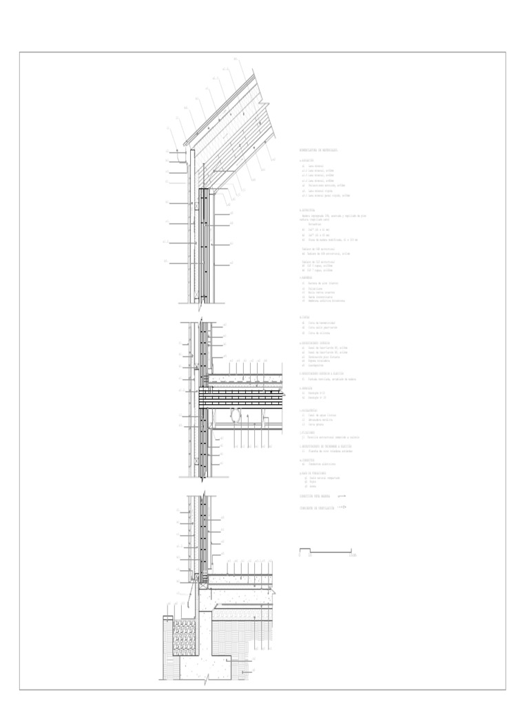 Escantillón Tipo para Construcciones en Madera Contra Laminada | PDF ...