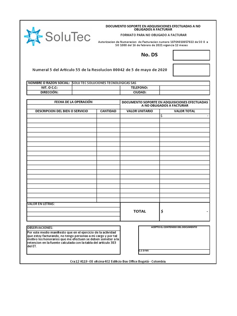 Documento Equivalente Formato | PDF