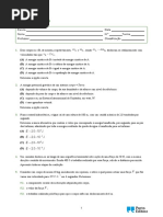 Ae q11 Fich Form 1 | PDF | Equilíbrio químico | Reações químicas