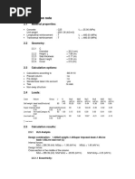 Calculation Note | PDF | Structural Engineering | Civil Engineering