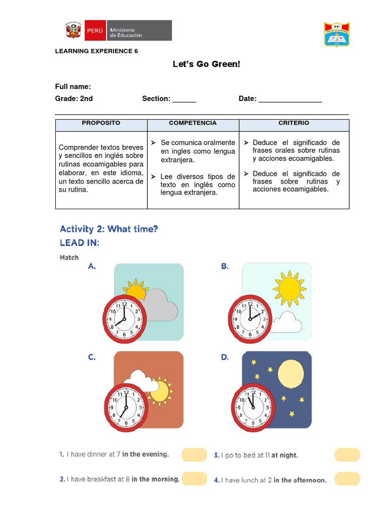 EDA 6 - ACT. 2 NSM 2do. | PDF