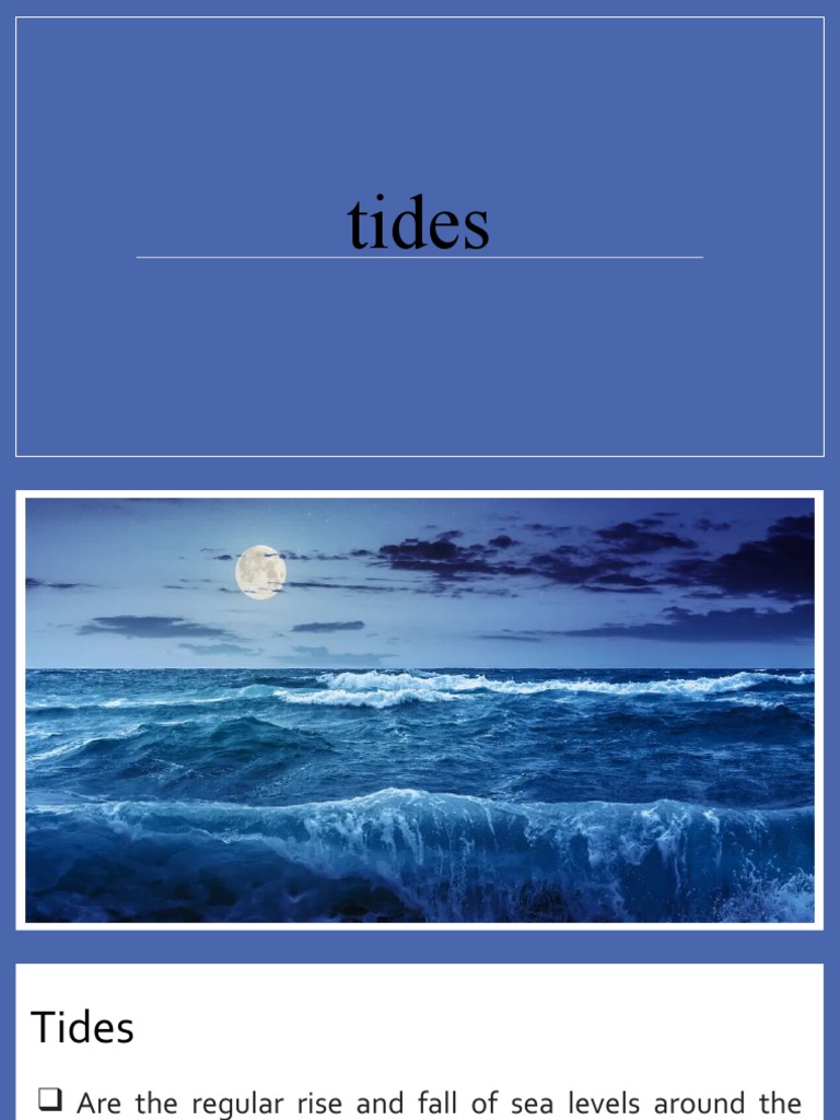 Tides | PDF