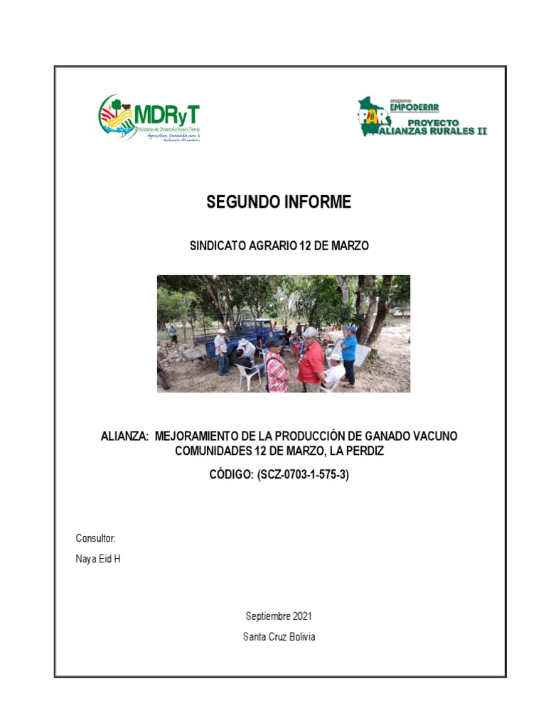 Informe 2 Porongo | PDF | Clima | Herida