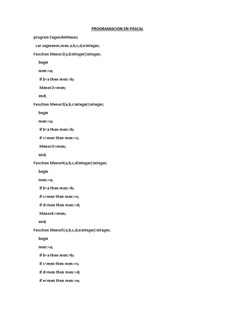 PROGRAMACION | PDF | Computer Programming | Programming Paradigms