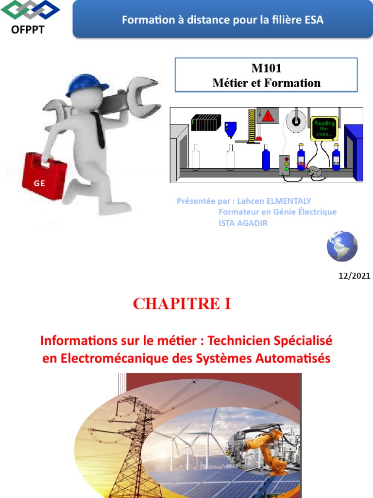M101 Métier Et Formation | PDF | Électronique | Automate programmable industriel