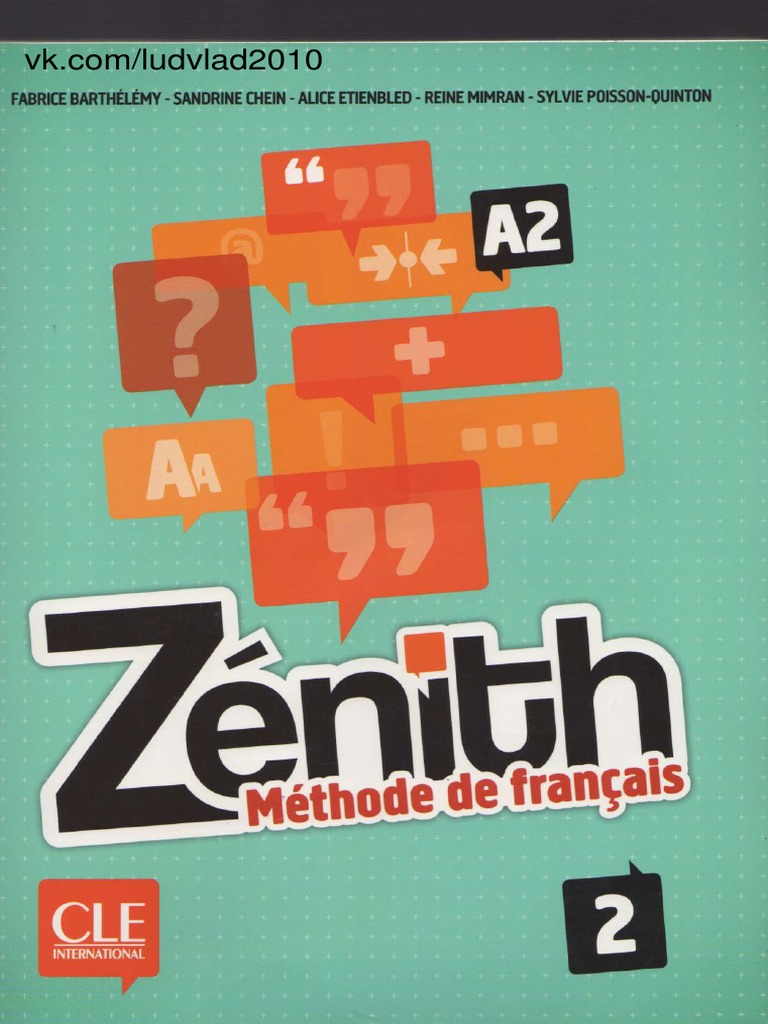 Zénith A2 Livre. | PDF