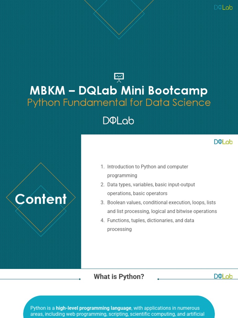 Python Fundamental For Data Science-1 | PDF | Control Flow | Subroutine