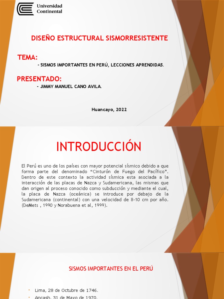 Sismos Peru | PDF | Temblores | Tsunami