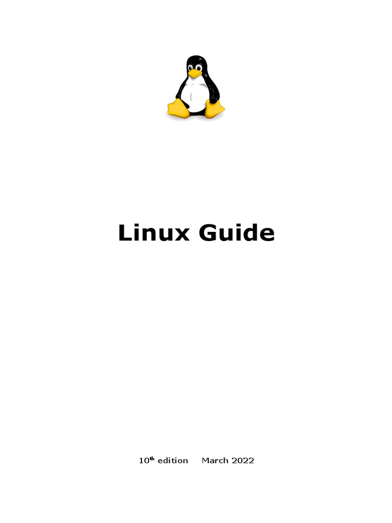 Linux Guide Pdf Booting Computer Data