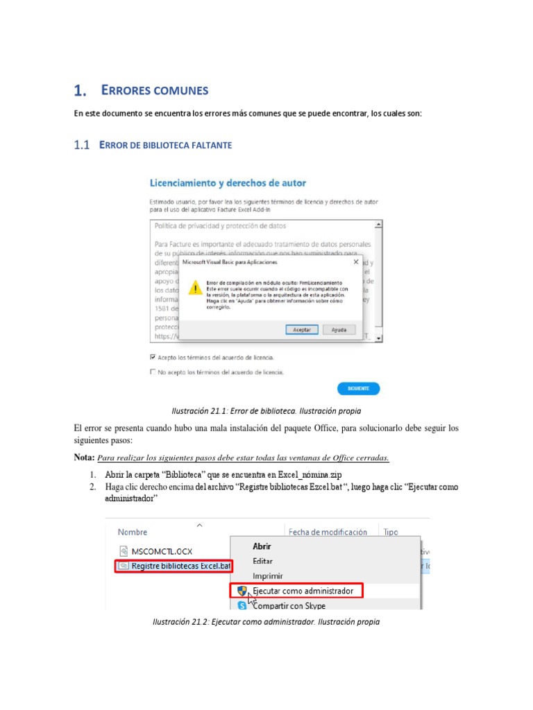 Errores Comunes | PDF