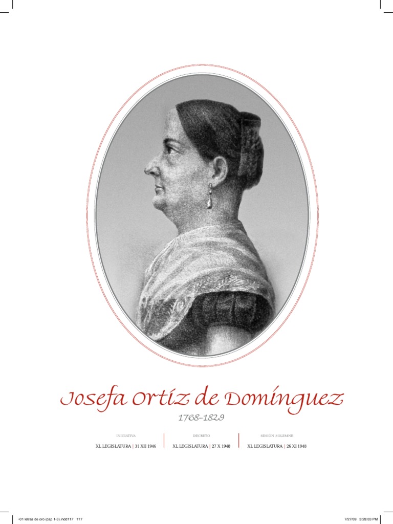 Dibujo de Josefa Ortiz de Domínguez | PDF | Nueva españa | México