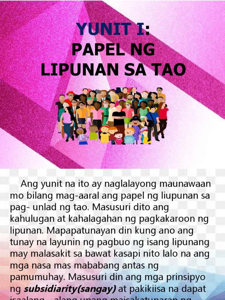 ESP PPT WEEK 1 (Lesson 1) | PDF