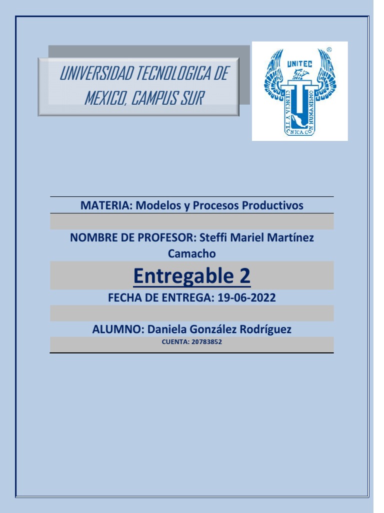 Entregable2 Modelos | PDF