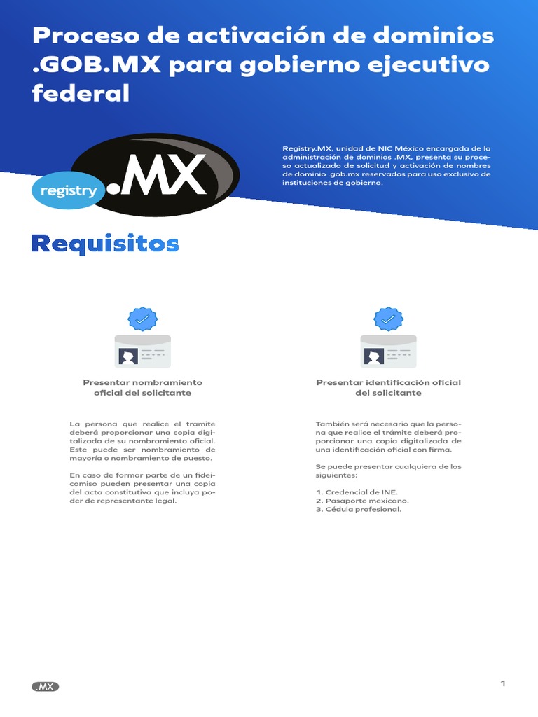 Documento-Gob MX | PDF | Nombre de dominio | Informática