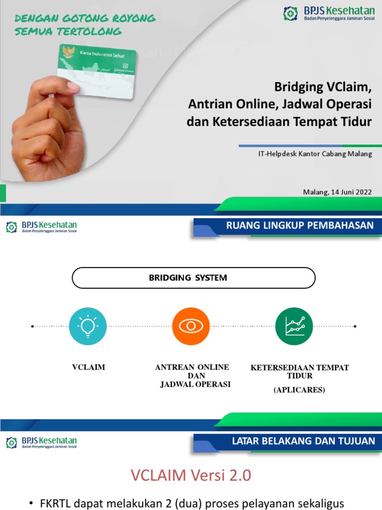 Briding VClaim, Antrol, Operasi, TT | PDF