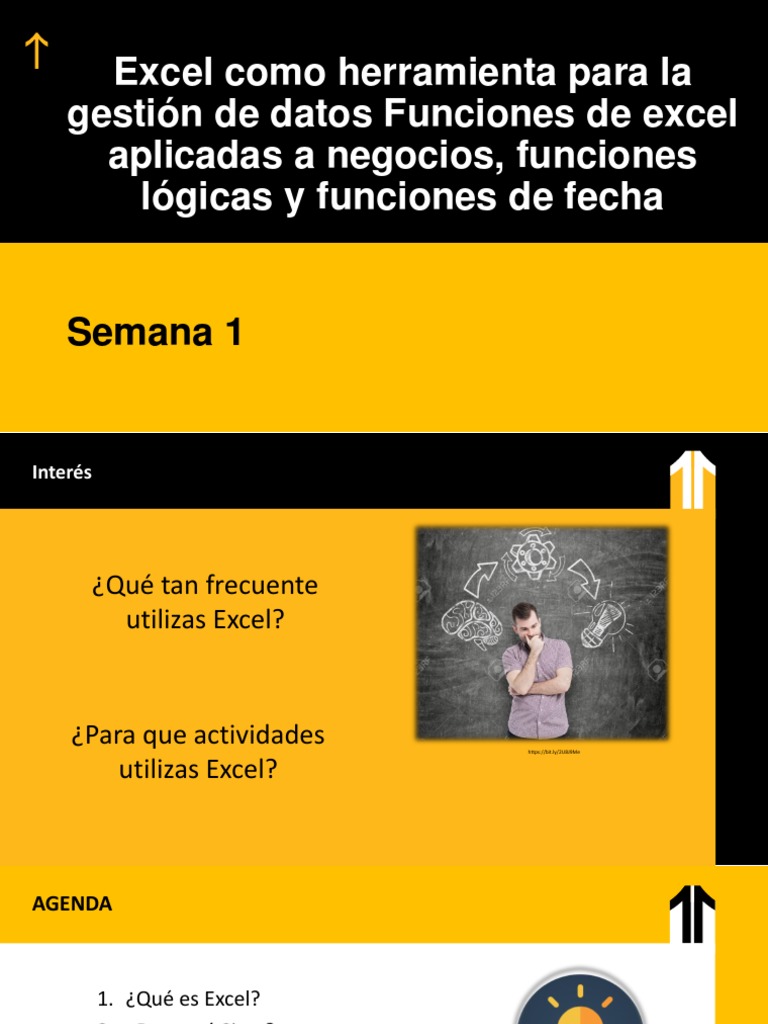 Sesión 1-2 - Excel Como Herramienta para La Gestión de Datos | PDF | Microsoft Excel | Hoja de ...