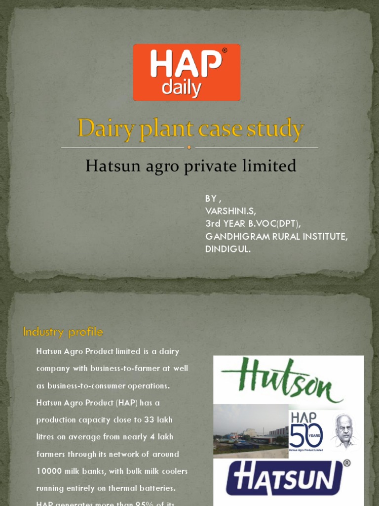 Hatsun FINAL 1 | PDF | Dairy | Milk