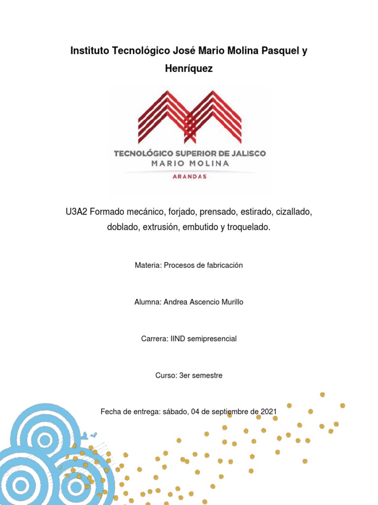 Procesos de Formado Mecánico | PDF | Forjar | Física Aplicada e ...