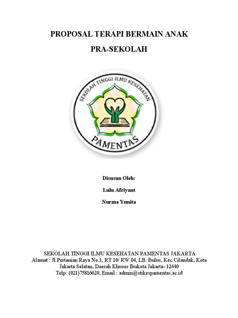 Proposal Kep. Anak | PDF | Pengembangan Diri | Sains & Matematika