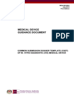 CSDT Template - Malaysia | PDF | Medical Device | Verification And ...