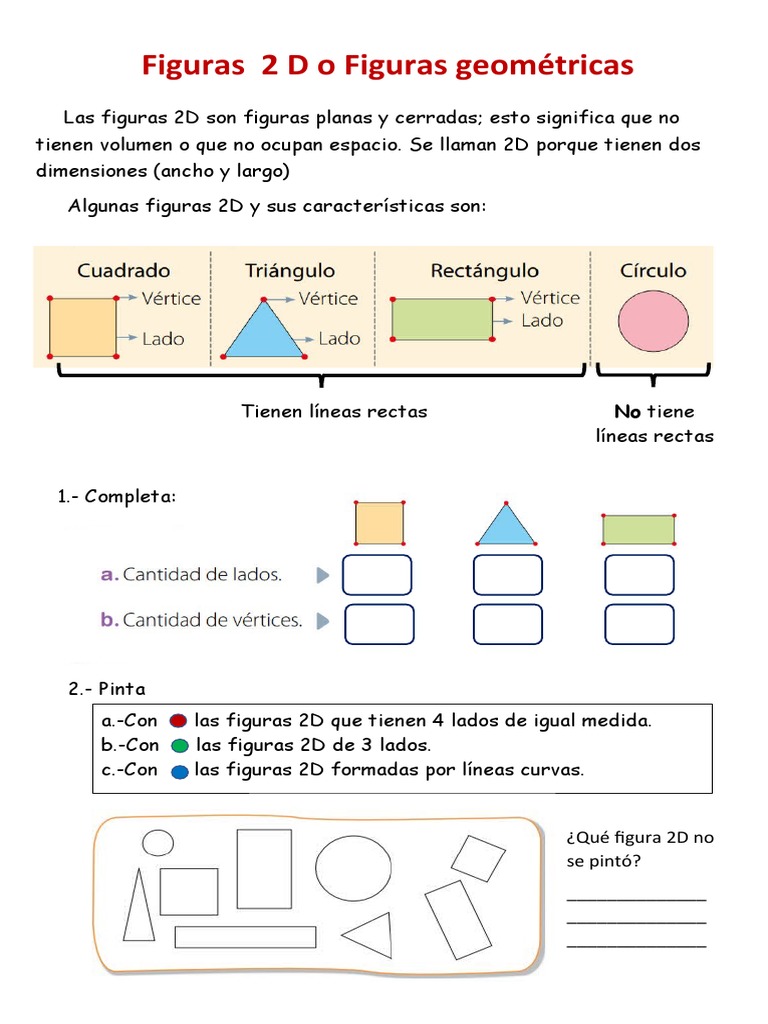Guía 1 Figuras 2D | PDF