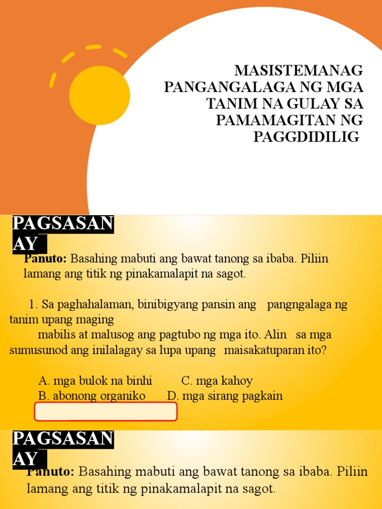 Ag-Q1-Module2-Aralin 4-Masistemanag Pangangalaga NG Mga Tanim Na Gulay Sa Pamamagitan NG ...
