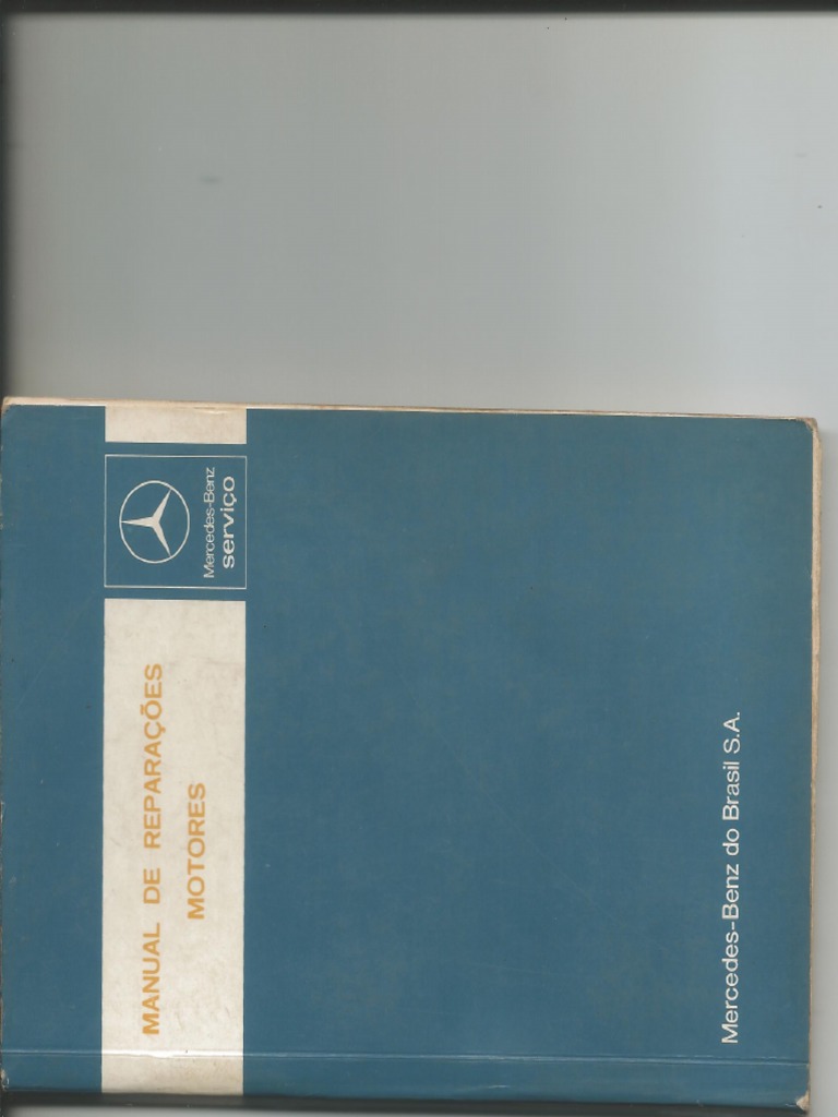 Manual de Reparações de Motores - Mercedes Benz | PDF