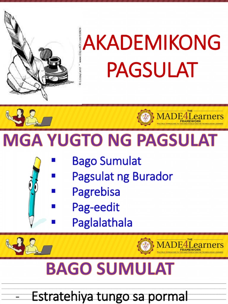 Akademikong Pagsulat | PDF