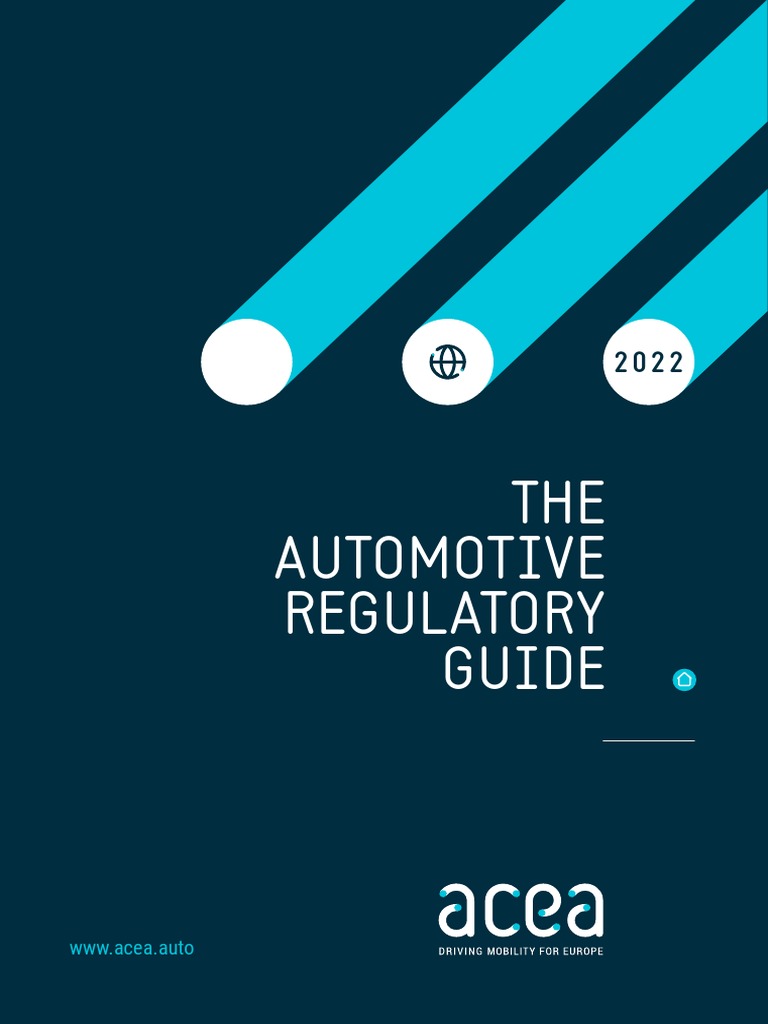 ACEA Regulatory Guide 2022 | PDF | Land Vehicles | Vehicles