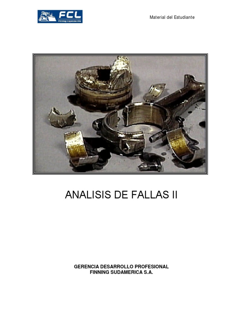 Manual AFA II | PDF | Fractura | Rodamiento (Mecánico)