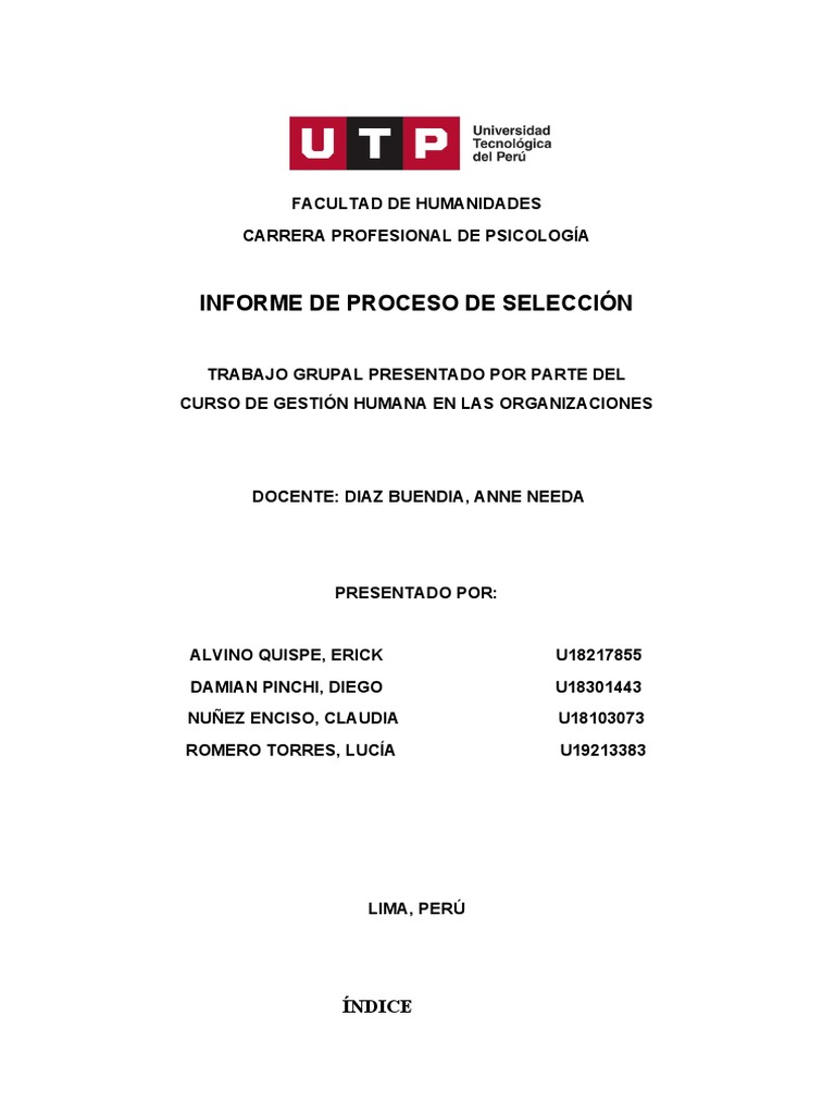 Gestion Final. | PDF | Business | Reclutamiento