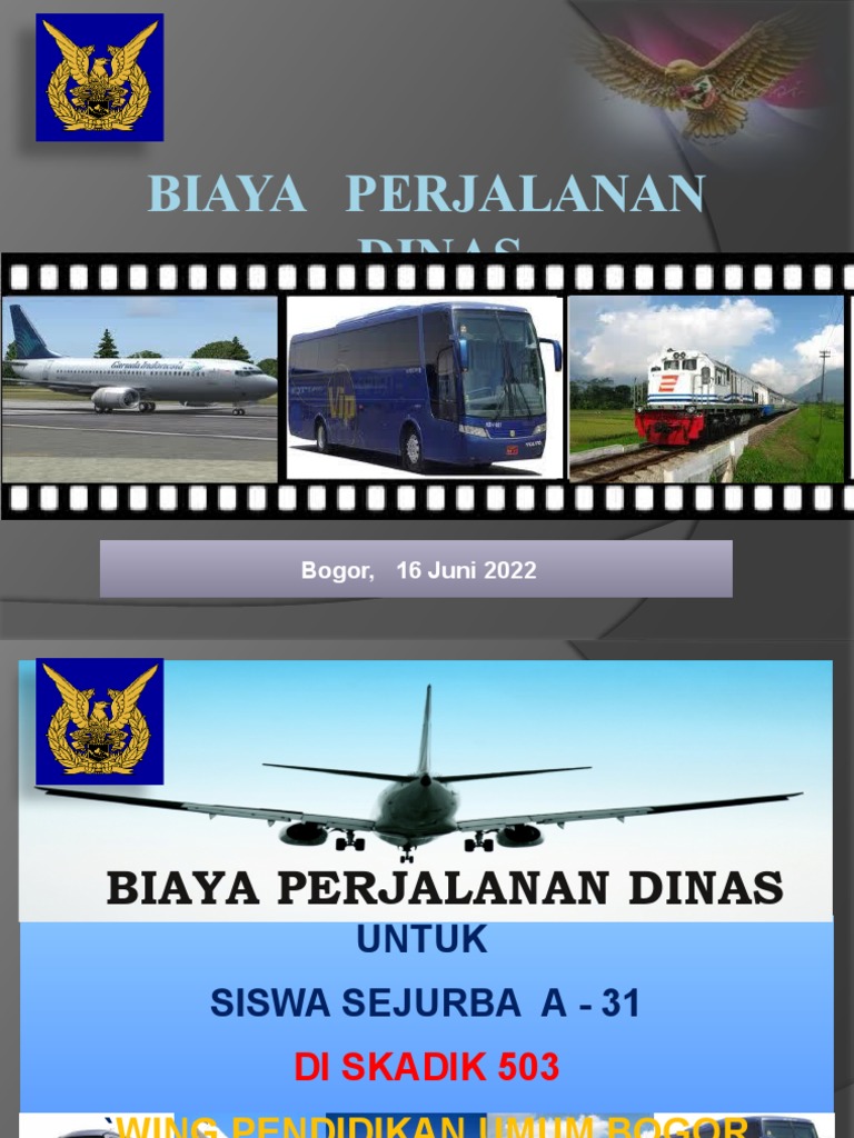 Biaya Perjalanan Dinas untuk ASN | PDF