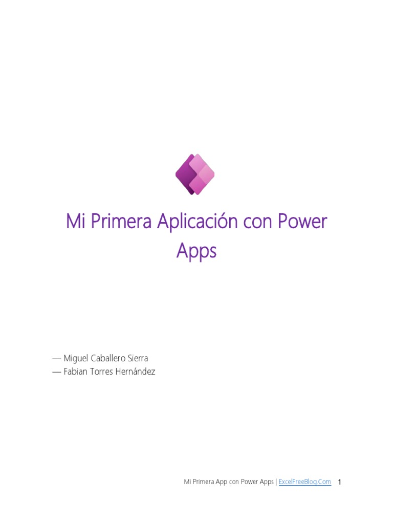 Mi Primera App Con Power Apps | PDF | Software de la aplicacion | Microsoft Office