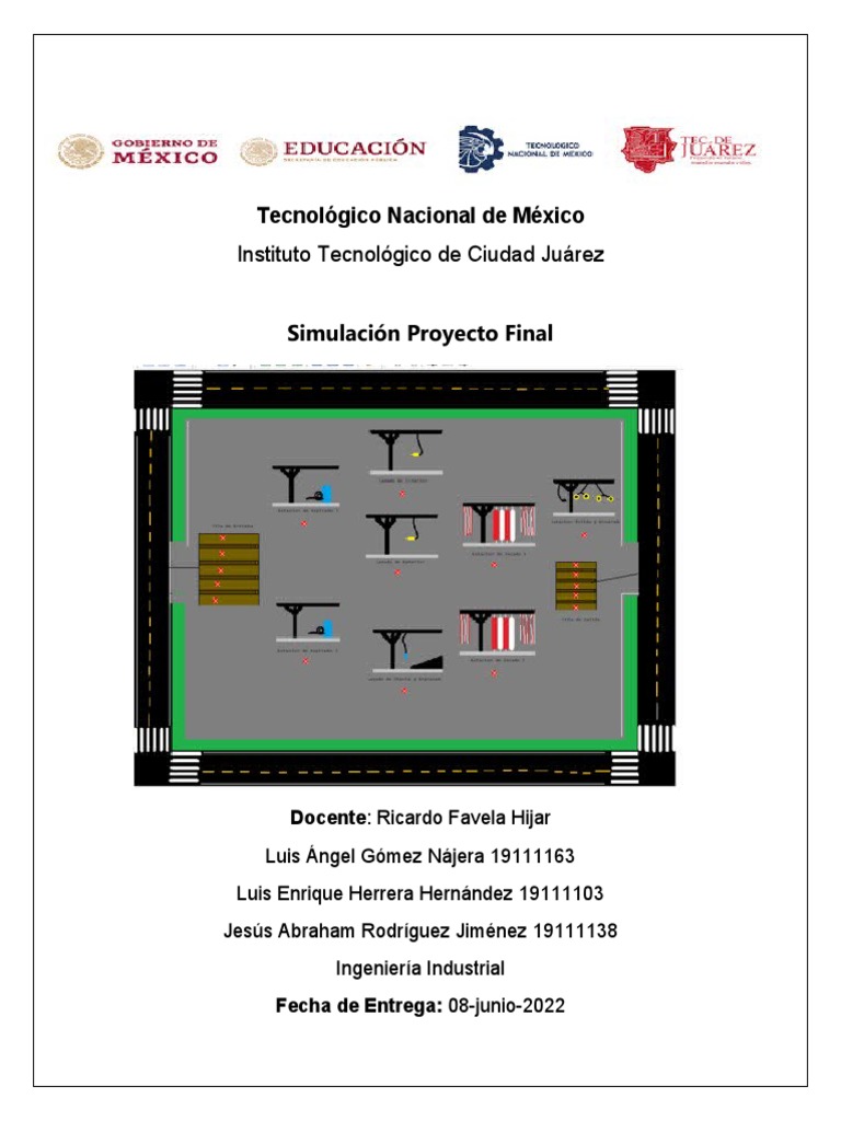 Proyecto Final Simulacion Car Wash | PDF | Simulación