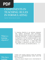Unpacking Learning Competencies Guide | PDF | Learning | Knowledge