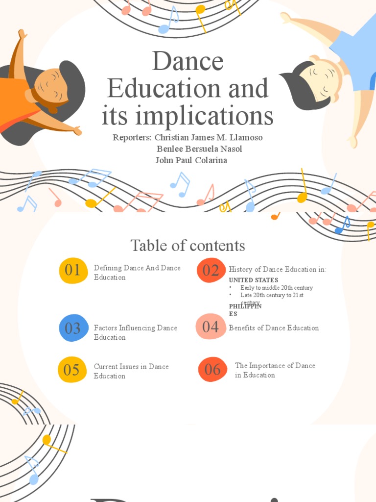 Dance Education and Its Implications | PDF | Teachers | Dances
