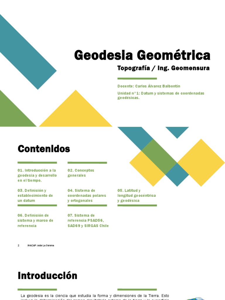 Geodesia Geométrica (Teoria) | PDF | Geodesia | Sistema coordinado