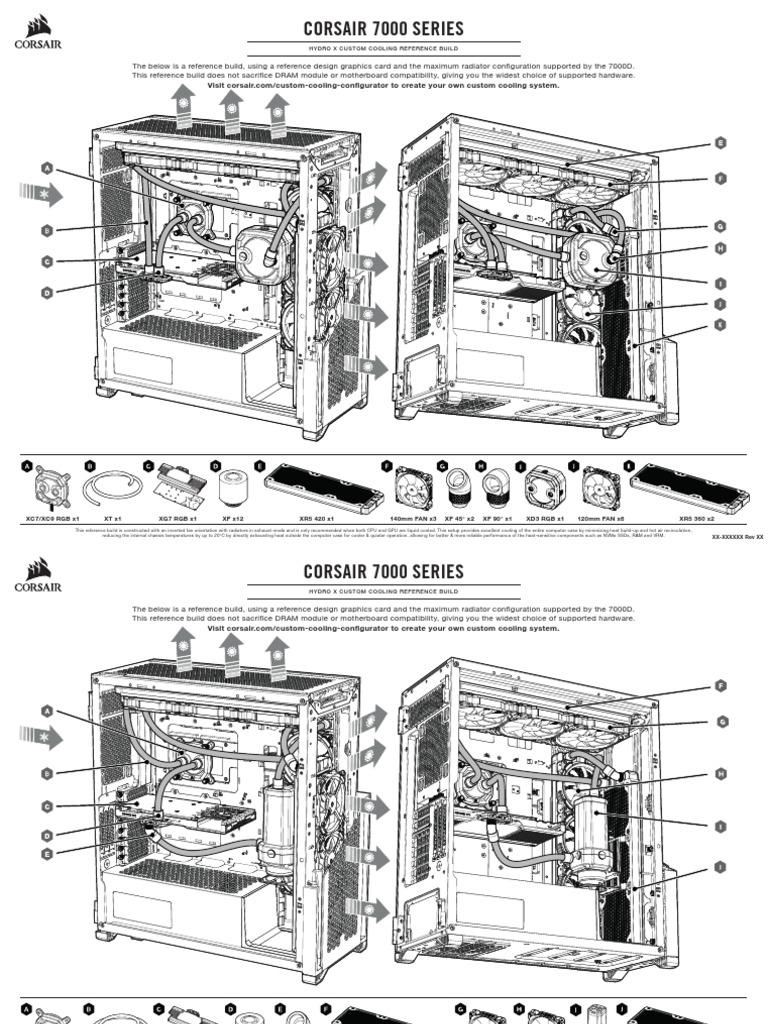 CORSAIR 7000 Series XD3 XD5 XD7 | PDF | Computer Hardware | Graphics ...