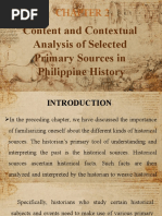 Chapter 2: Content and Contextual Analysis of Selected Primary Sources ...