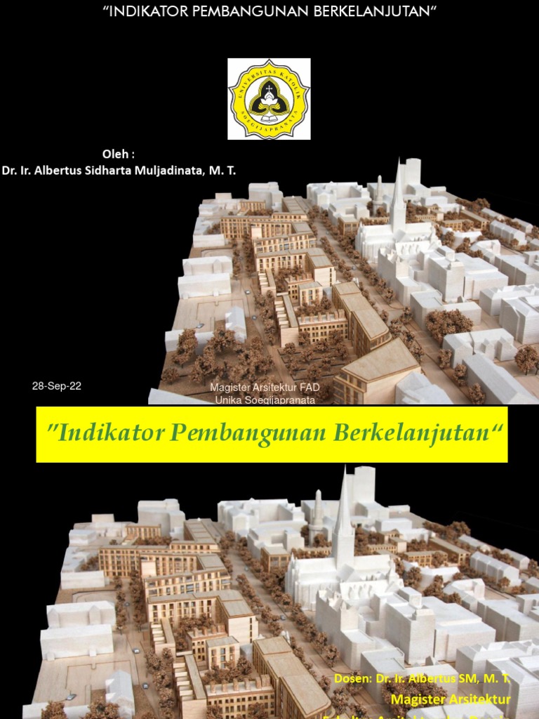 indikator Prinsip Pembangunan Berkelanjutan | PDF