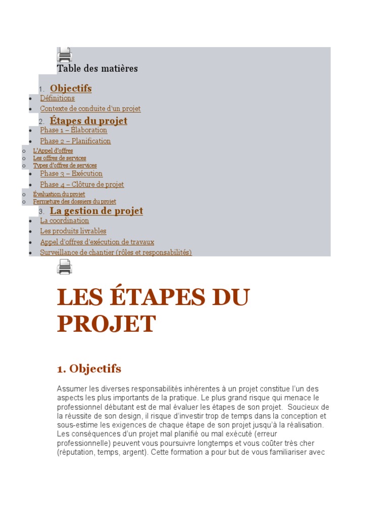 Realisation D'un Projet | Descargar gratis PDF | Gestion de projet ...